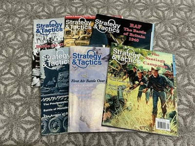 Strategy & Tactics Game Magazine Lot Of 12 | eBay