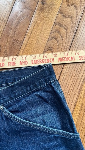 Vintage Calvin Klein Jeans carpenter denim altered leg tag size 34 men ...