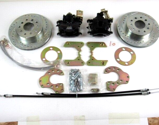 11'' Rear Disc Brake Kit for Ford 9'' w/ E-Brake Caliper B12303B ...