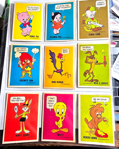 Vintage 13 cards * 1974 Wonder Bread National Periodical Warner Bros ...