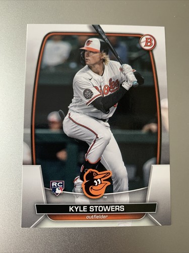 2023 Bowman Paper Kyle Stowers #56 RC Rookie Baseball Card Baltimore ...