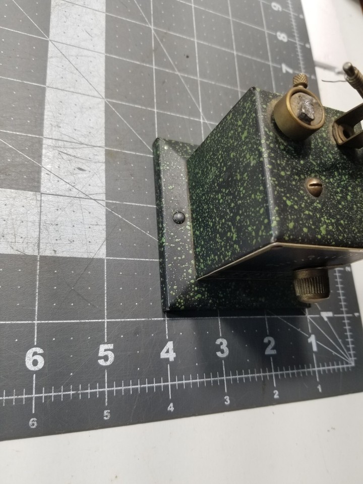 Vintage Antique Howe Crystal Radio Receiver Chicago IL USA Auto Product ...