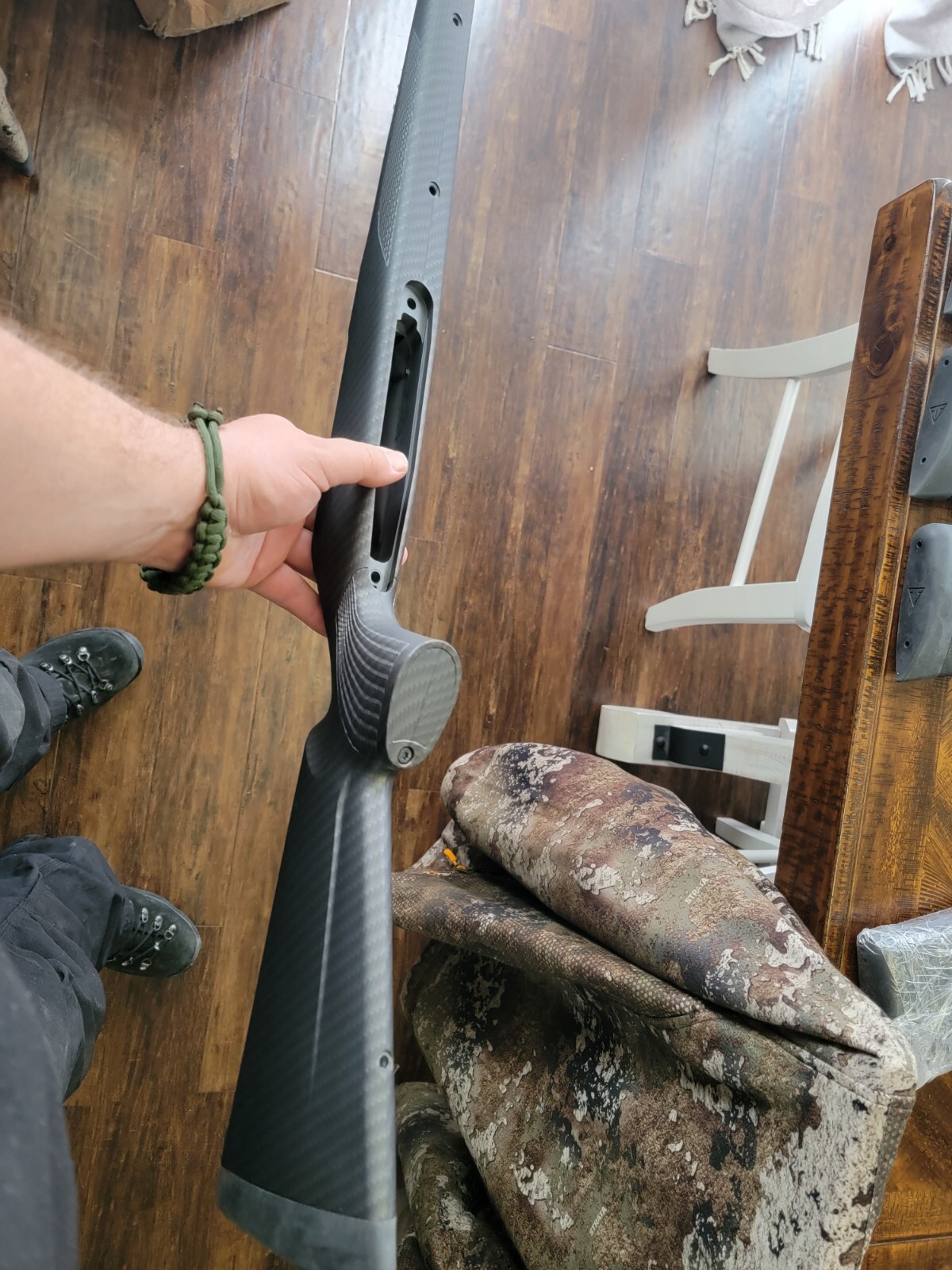 Factory Tikka T3X Stock (custom hydro dipped carbon fiber pattern ...