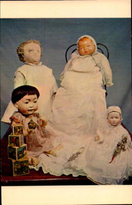 Postcard Mary Merritt's Doll Museum Portion of Baby Doll Display | eBay