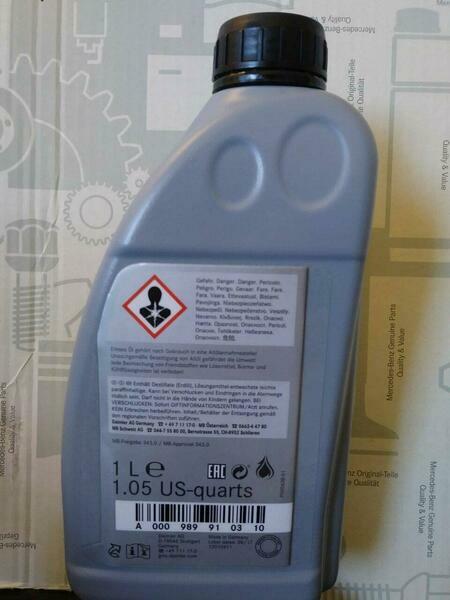 Mercedes Hydraulic Suspension SLS Fluid OEM W123 Wagon W116 | eBay