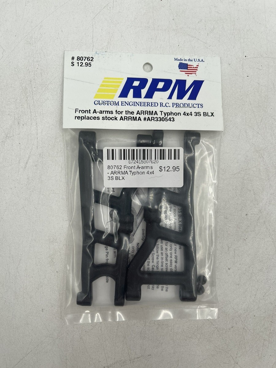 Aazon.co: RP 81482 Front 81402 Rear Black A-Ars V1-V4 ONLY Includes