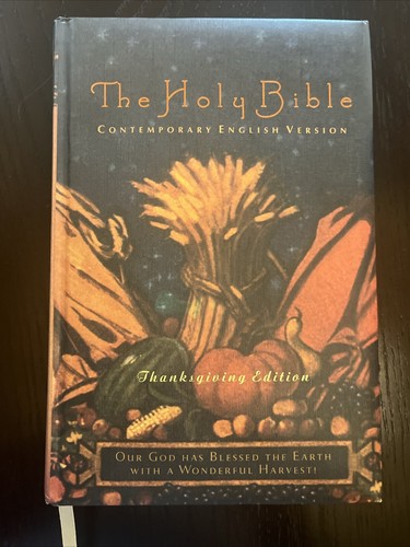 Thanksgiving Bible Contemporary English Version CEV Thanksgiving ...