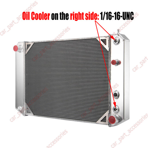 4 Row Aluminum Radiator Fits 1997-2002 GMC Topkick Chevy Kodiak Series ...