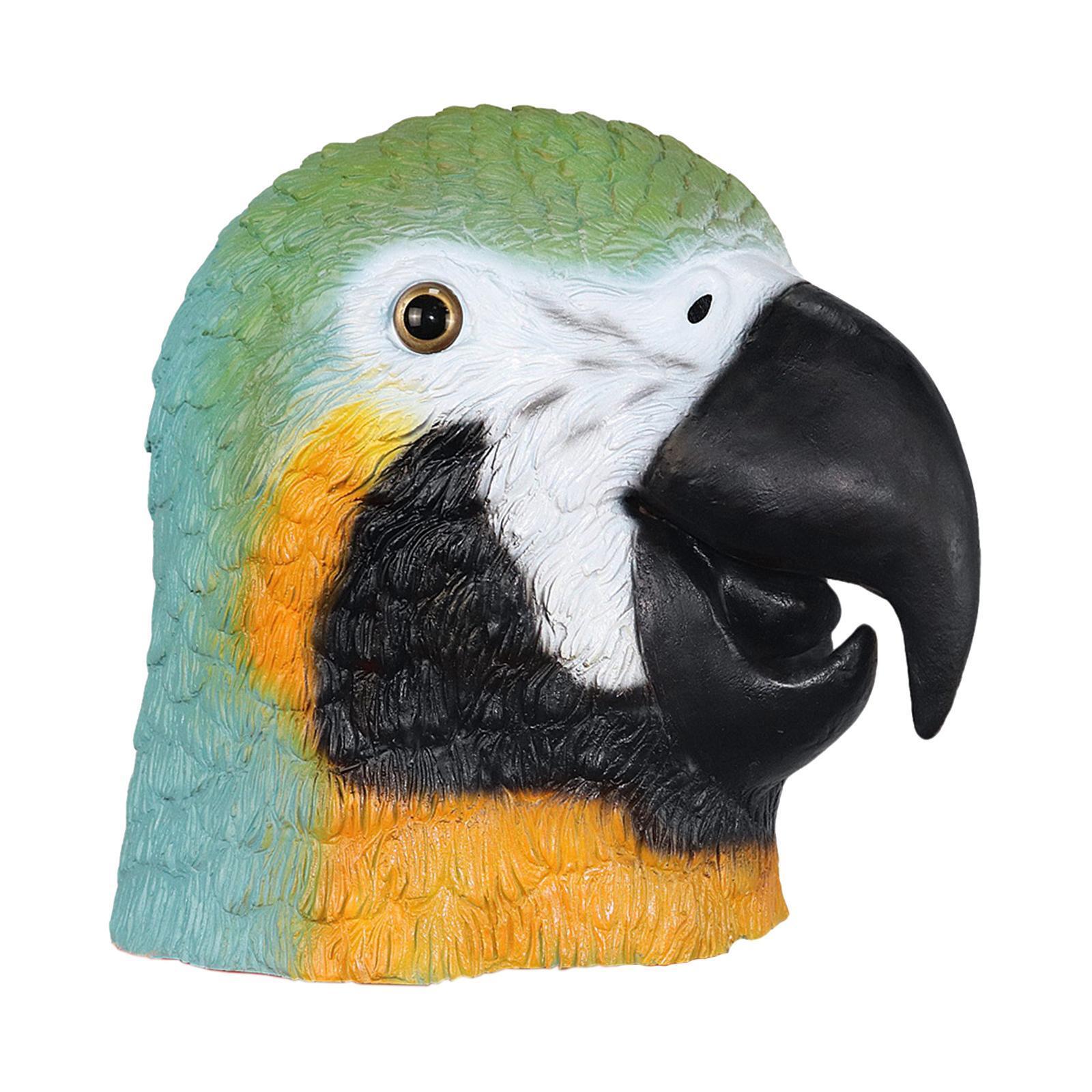 Parrot Headmask Halloween Costume Headgear for Cosplay Carnival Photo ...