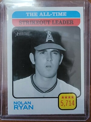 2022 Topps Heritage Nolan Ryan Short Print | eBay