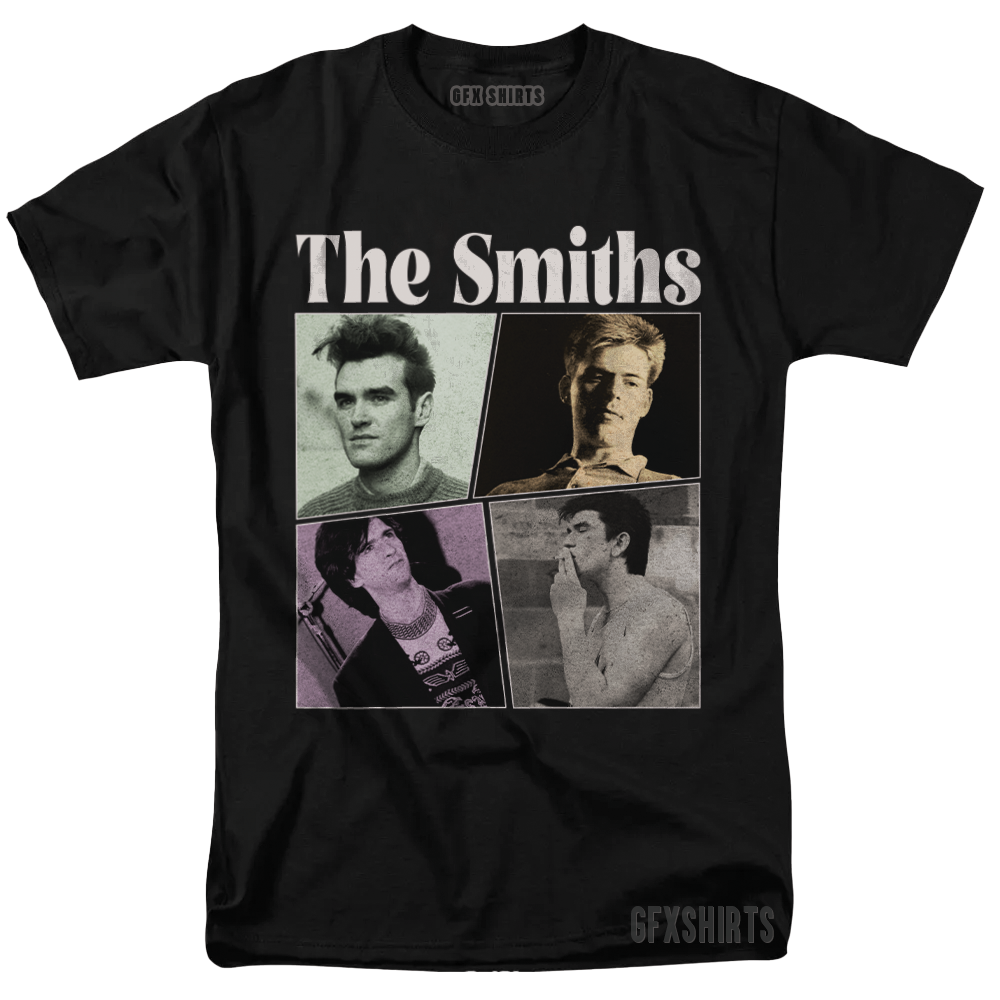 The Smiths Shirt Concert Tour Merch 90s vtg Graphic Design T-Shirt | eBay