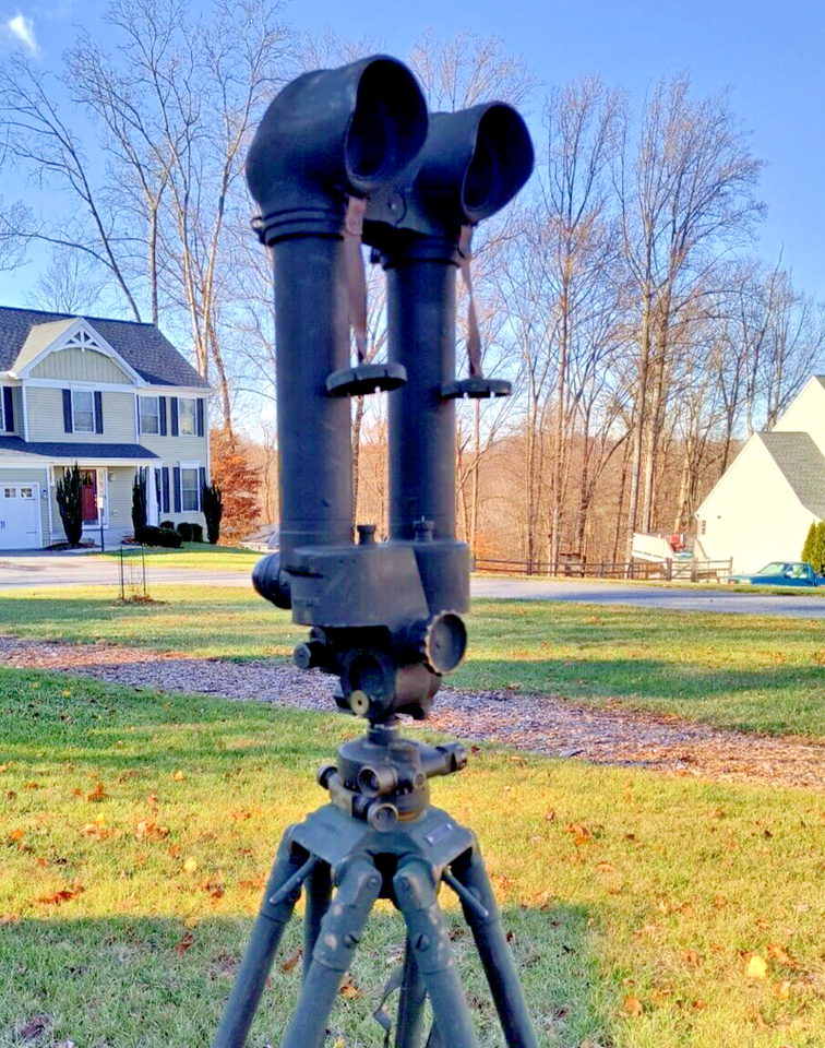 M65 Binocular Periscope Telescope Trench Artillery Battery M17 Tripod ...