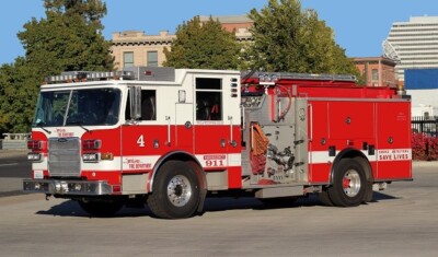 Spokane, WA 2009 Pierce Arrow XT pumper E4 - fire apparatus photos 4x6 ...