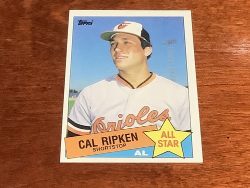 1985 TOPPS Cal Ripken Jr #704 All-Star Baltimore Orioles Hall of Fame ...