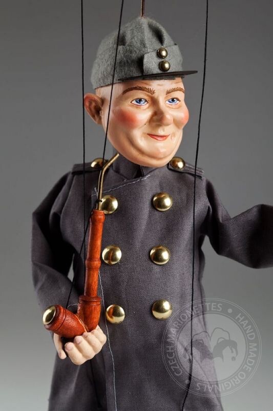 Soldier Švejk - easy-to-play puppet - handmade marionette | eBay