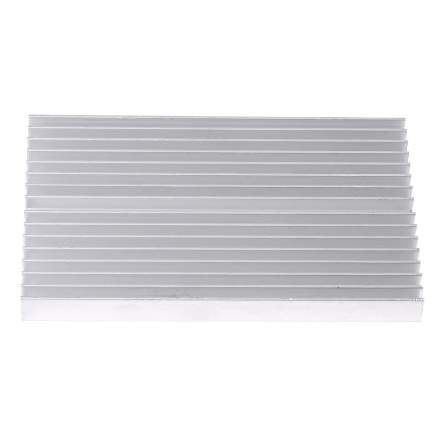 100x60x10mm Aluminum Heatsink For High Power TEC, LED, Amplifier ...