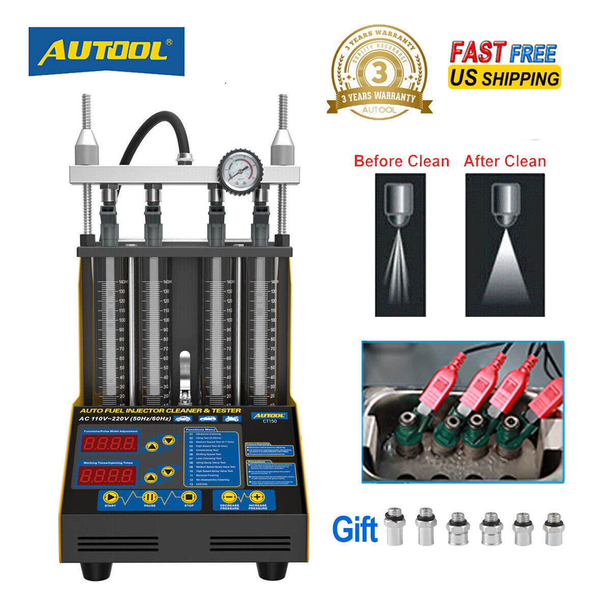 Fuel Injector Cleaner Kit