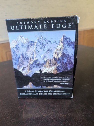 Anthony Robbins Ultimate Edge (20-Disc CD, 2 DVD) Get the Edge Free ...