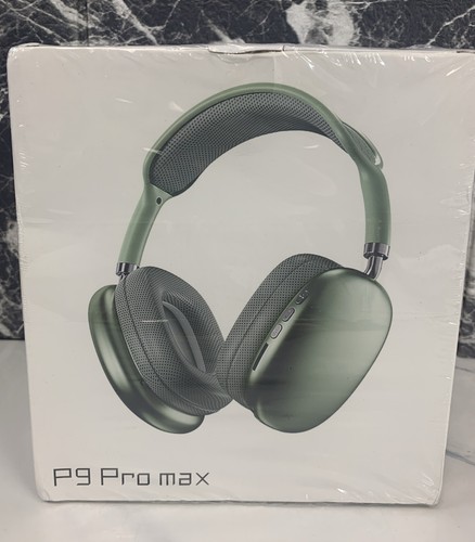 New P9 PRO MAX Headphones Noise Cancelling Bluetooth Earphones Green | eBay