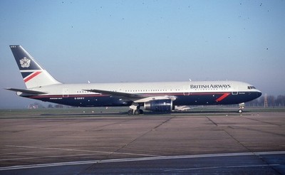 AIRCRAFT COLOUR SLIDE N1141 BRITISH AIRWAYS BOEING 767 reg G-BNWV | eBay UK