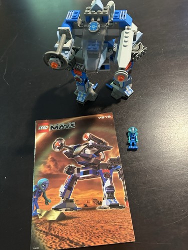 Lego 7313, Red Planet Protector, Life On Mars - 100% Complete w ...