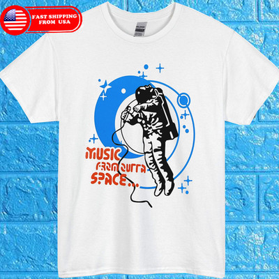 new Music From Outta Space white tshirt size L | eBay