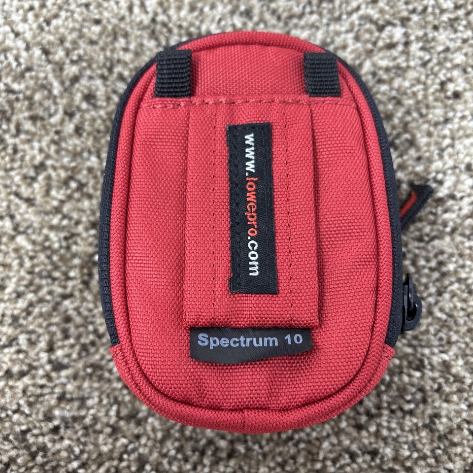 Lowepro Spectrum 10 RED Compact Digital Camera Pouch Small Case Bag | eBay