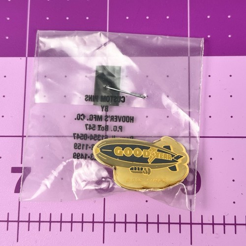 Vintage Goodyear Blimp #1 in Tires Lapel Pin New | eBay