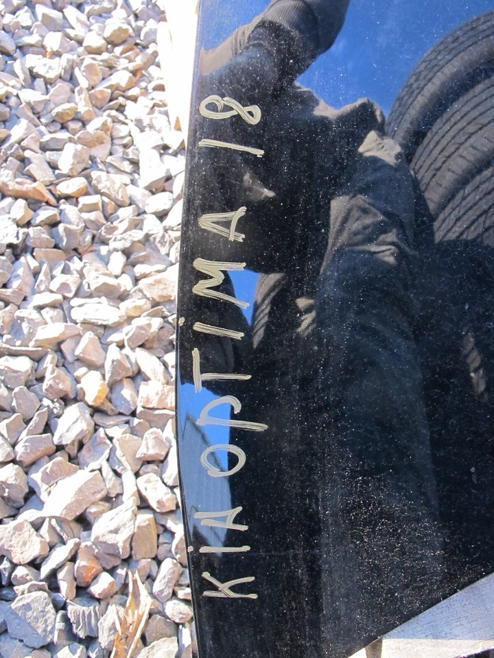 2016-2020 KIA OPTIMA TRUNK LID SHELL 69200-D5010 BLACK OEM | eBay