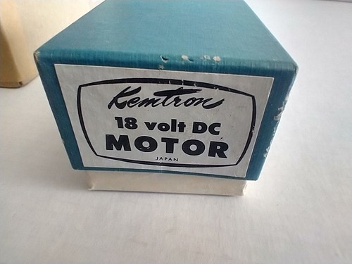 Kemtron 18 Volt DC Motor 18V 18VDC. Slot Car, Train Locomotive etc ...