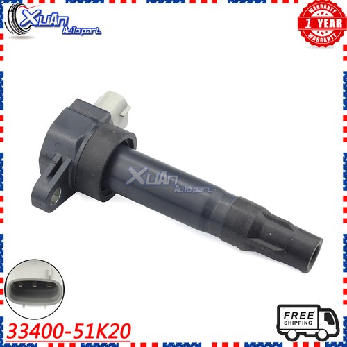 33400-51K20 1x Ignition Coil For Suzuki Grand Vitara SX4 Kizashi 2.0 2. ...