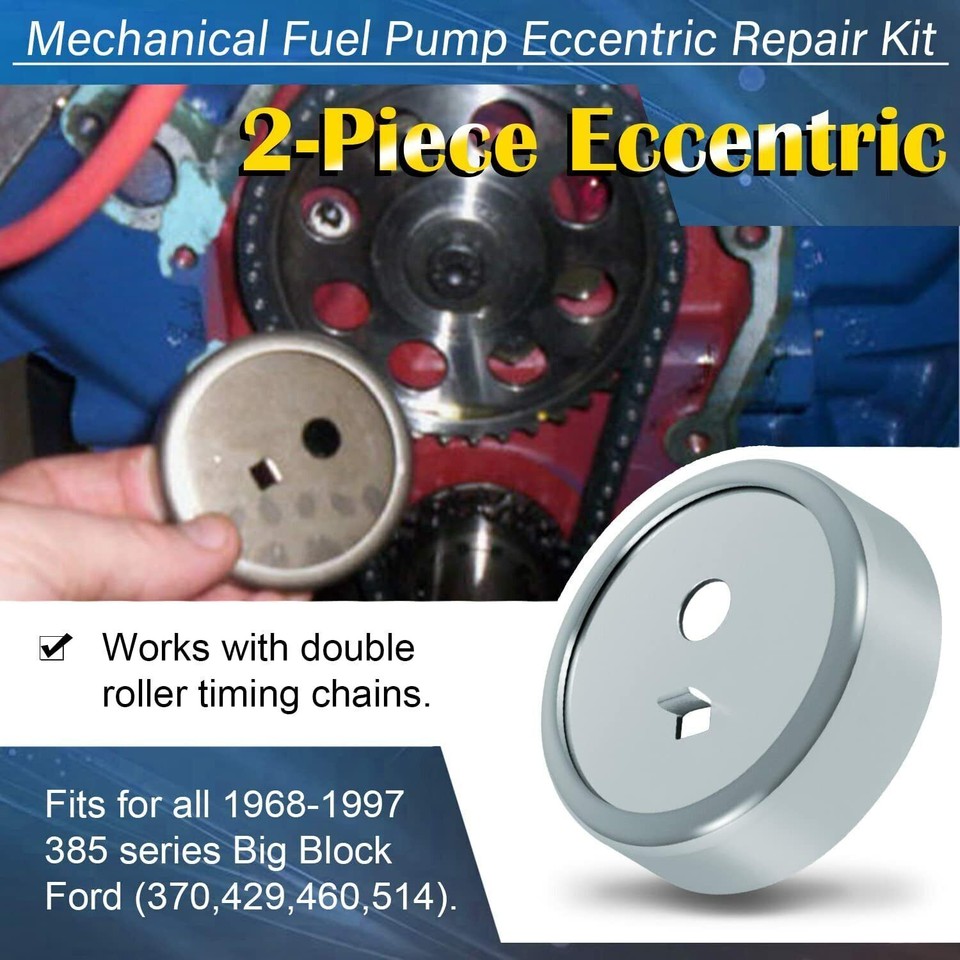 Mechanical Fuel Pump Eccentric Kit for SBF Ford 289 302 351W 5.0 BBF ...