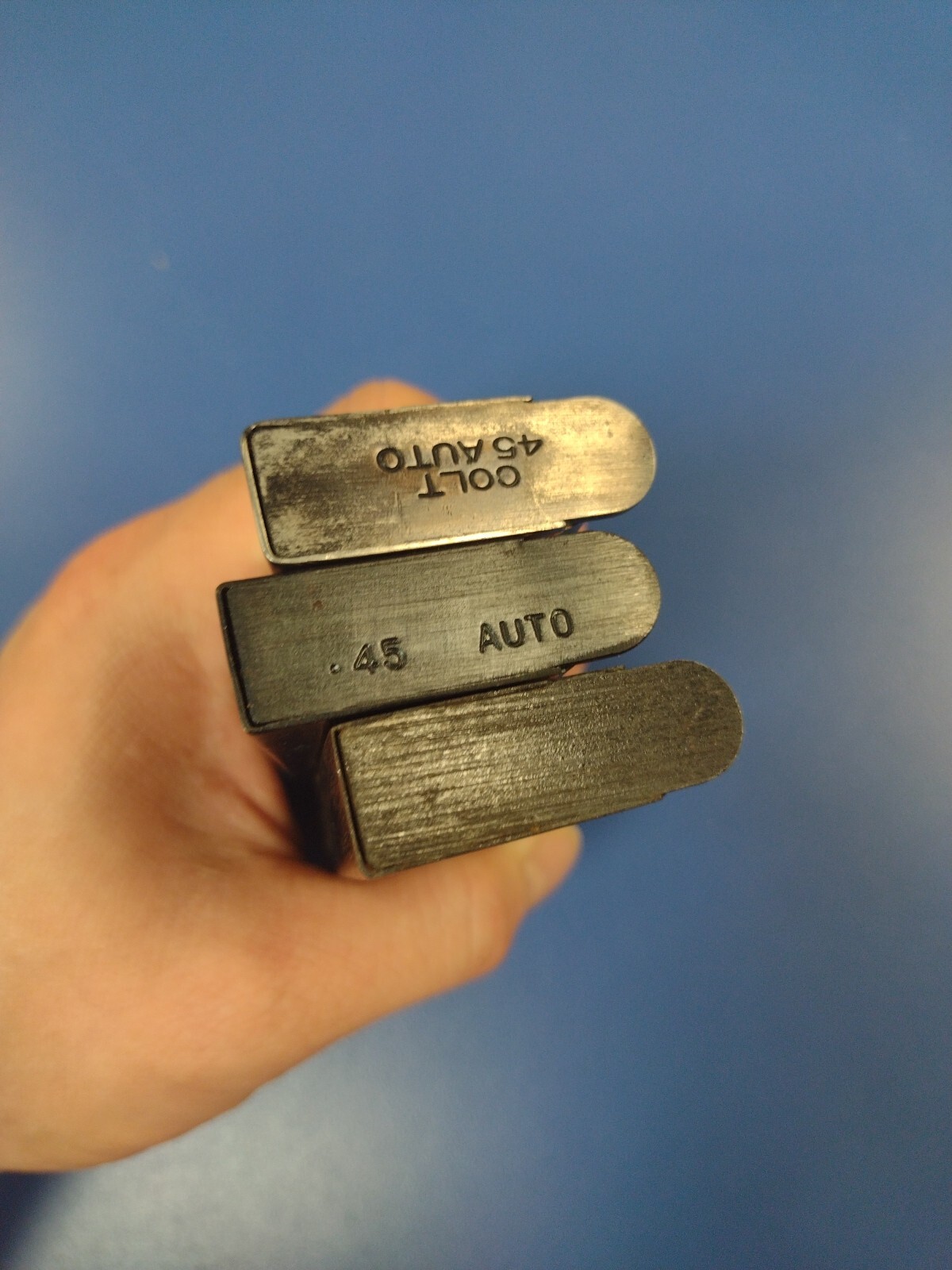 3 1911 Colt 45 ACP 7 Round Pistol Magazine Clip .45 Cal Clip Military ...