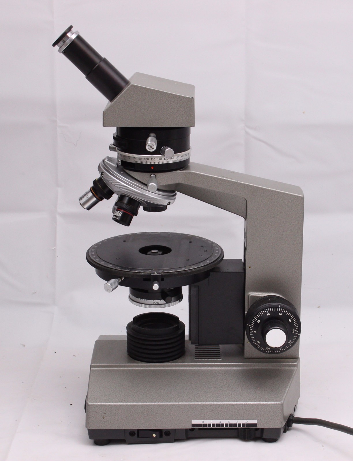 Olympus CH Petrographic POL Polarizing Monocular Microscope 4x 10x 40x ...
