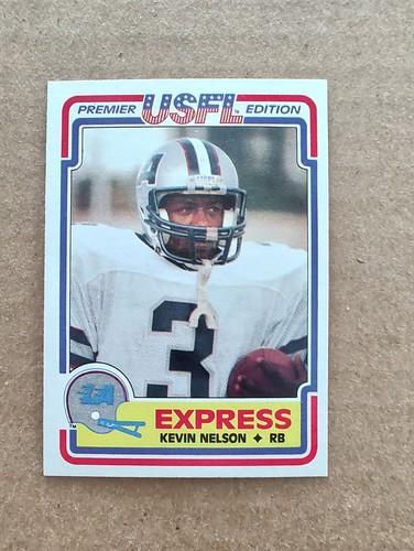 KEVIN NELSON Los Angeles EXPRESS 1984 TOPPS USFL FOOTBALL CARD #48 | eBay