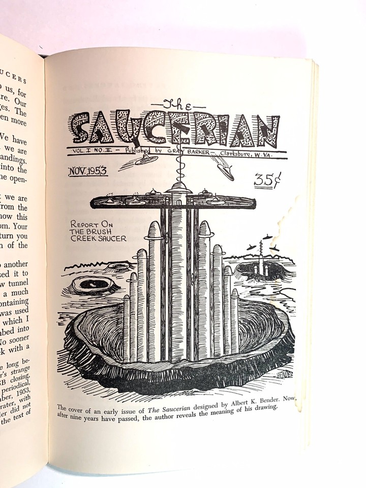 Sale~Flying Saucers and The Three Men~Albert Bender~1962~First Edition ...