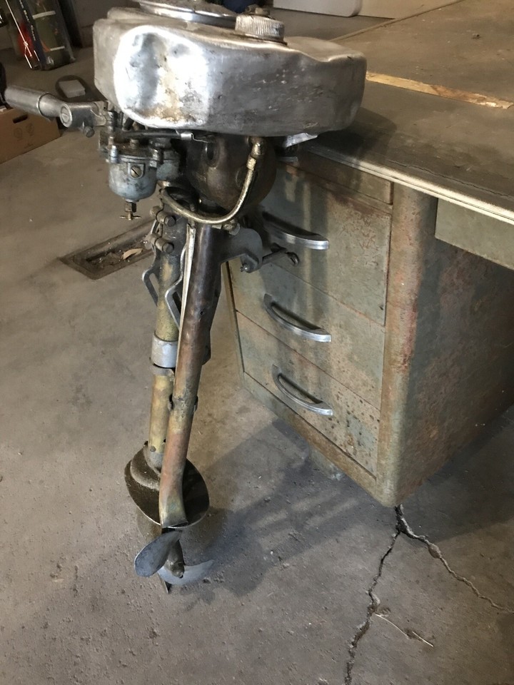 Vintage Neptune Outboard OB1A 2hp Motor Pre War. Restore Or Parts Rare ...