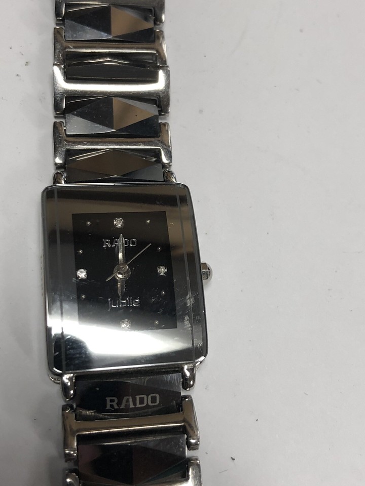 RADO Jubile Watch 160.0282.3 Swiss Made Tungsten Stainless Steel (GS ...