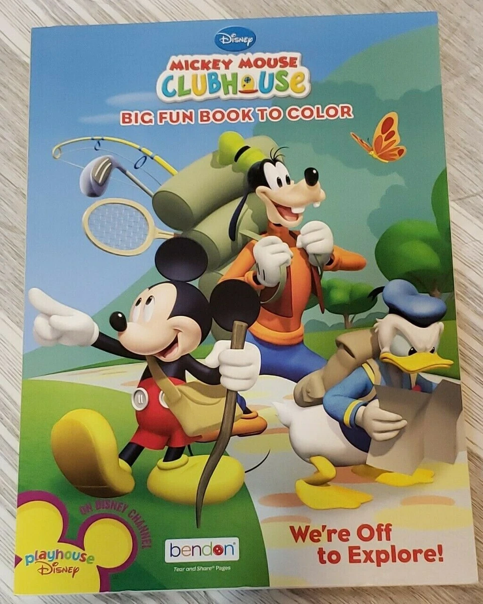 Mickey Mouse Clubhouse Printable Coloring Pages