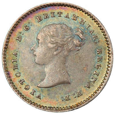 UK - 1838 Victoria 2 Pence - PCGS AU55 - WONDERFULLY TONED EARLY ...