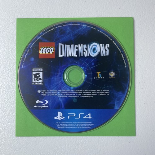 LEGO Dimensions PS4 (Sony PlayStation 4) Disc Only, Untested | eBay