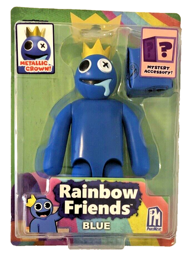 PhatMojo Rainbow Friends Blue 5" Action Figure and Mystery Accessory ...