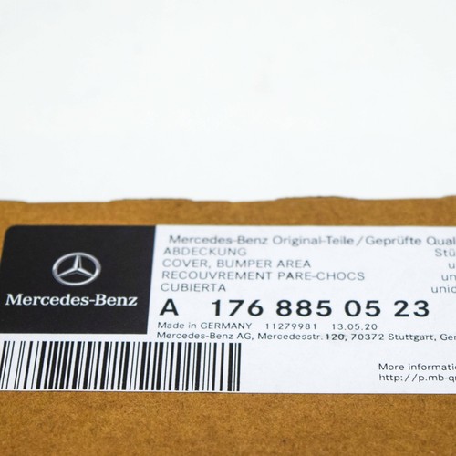 NEW MERCEDES-BENZ W176 A-CLASS FRONT BUMPER GRILLE RED STRIPE ...