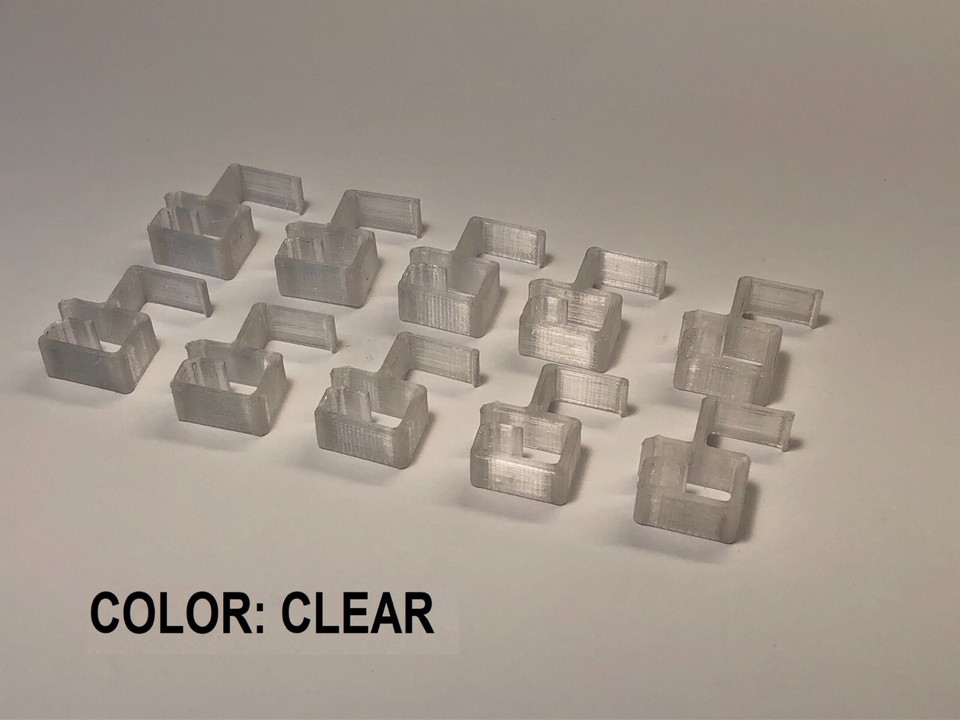 Low Profile Outdoor Lighting Ceiling Hangers Clear 100-0011-FRC | eBay
