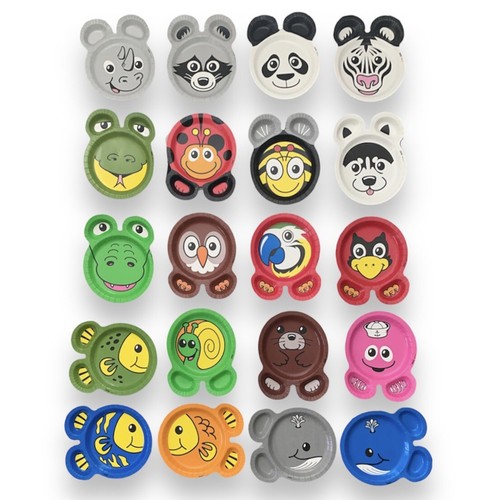 HEFTY Zoo Pals Paper Plates Rare Unused *PICK & CHOOSE Designs | eBay