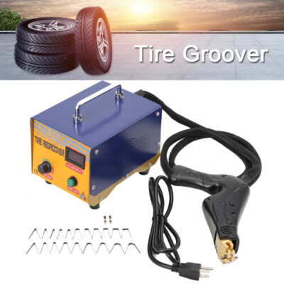 1000W Tire Regrooving Tool Car Tire Engraving Machine Rubber Grooving ...