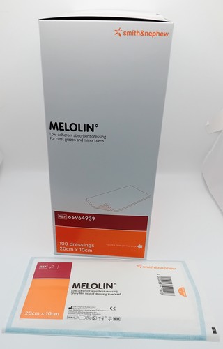 Melolin Sterile Dressing Pads 10cm x 20cm - Various Pack Sizes ...