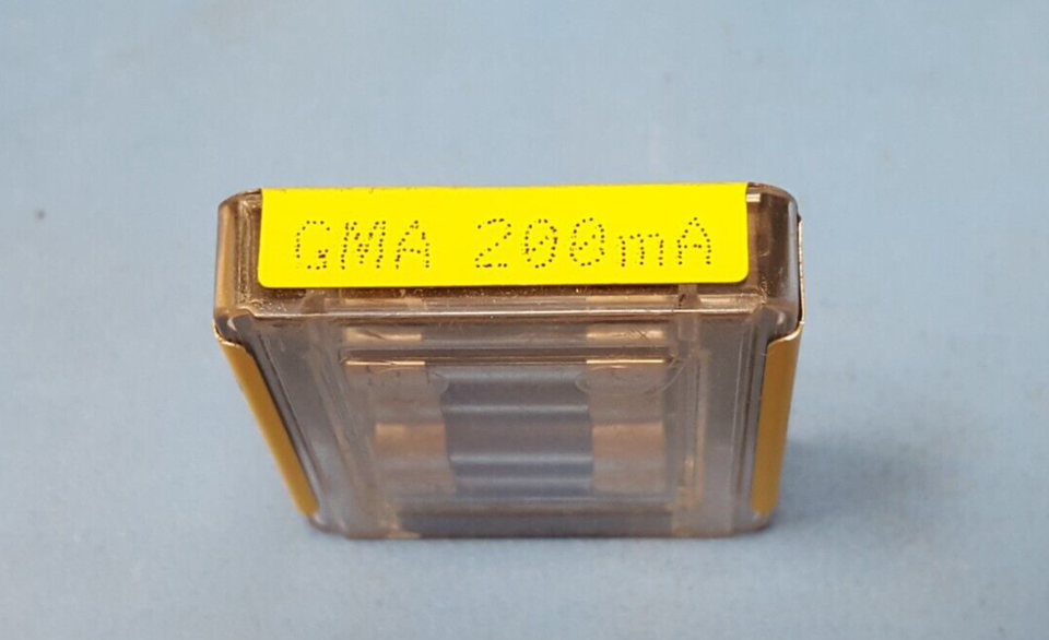 (5 PCS) Fuse , GMA-200MA , BUSSMANN , 200mA , GLASS, FAST ACTING ...