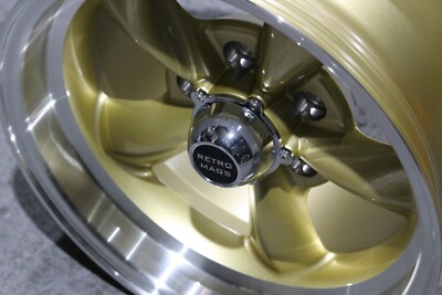 15x8 RETRO MAGS Wheels Holden HQ HJ HX WB HZ Tonner Mags Thrust Vintage ...