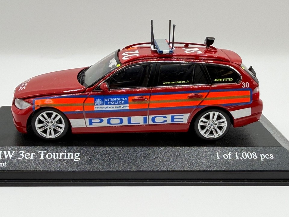 Cheshire 999 Models BMW 3 series Metropolitan Police DPG 1/43 code 3 ...